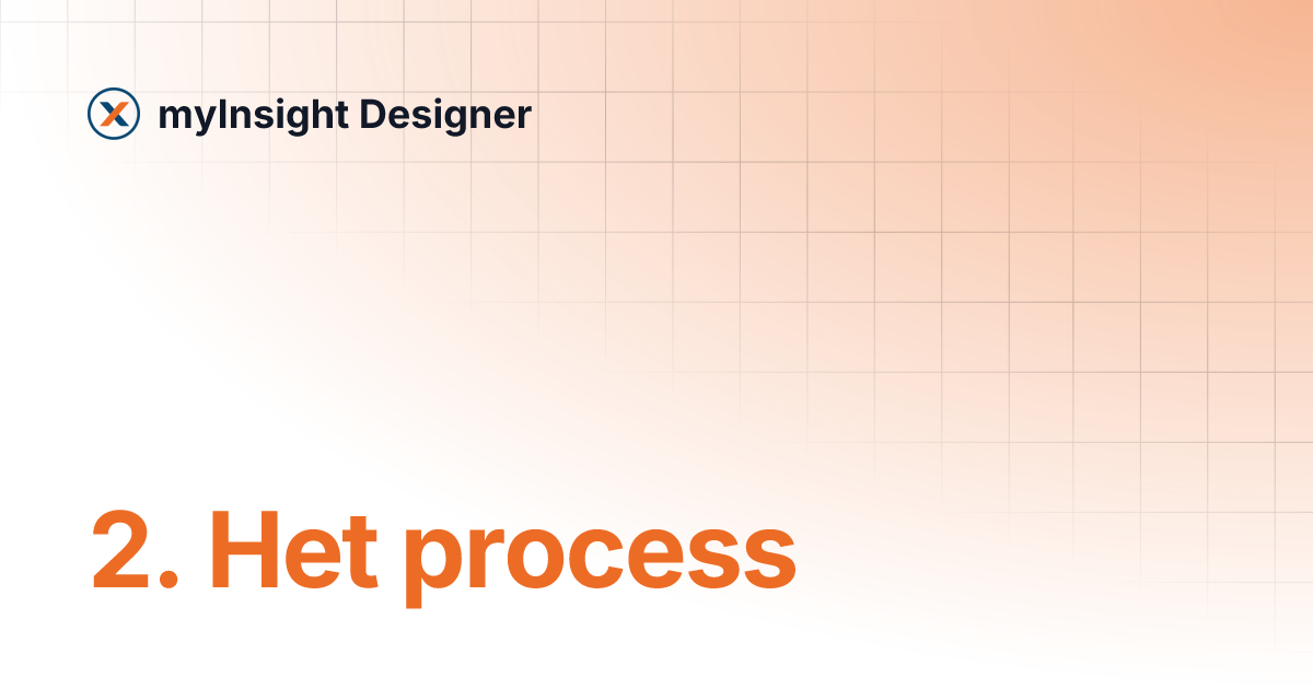 2. Het process | myInsight Designer